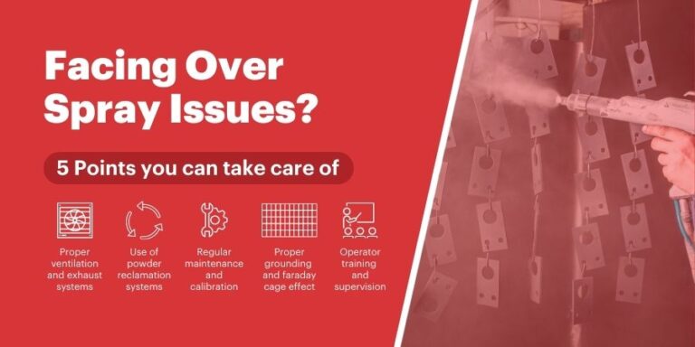 Powder Coating Overspray: 5 Precautions to Reduce Waste